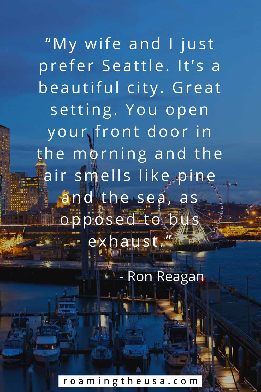 57 Quotes About Seattle & Clever Seattle Instagram Captions - Roaming ...