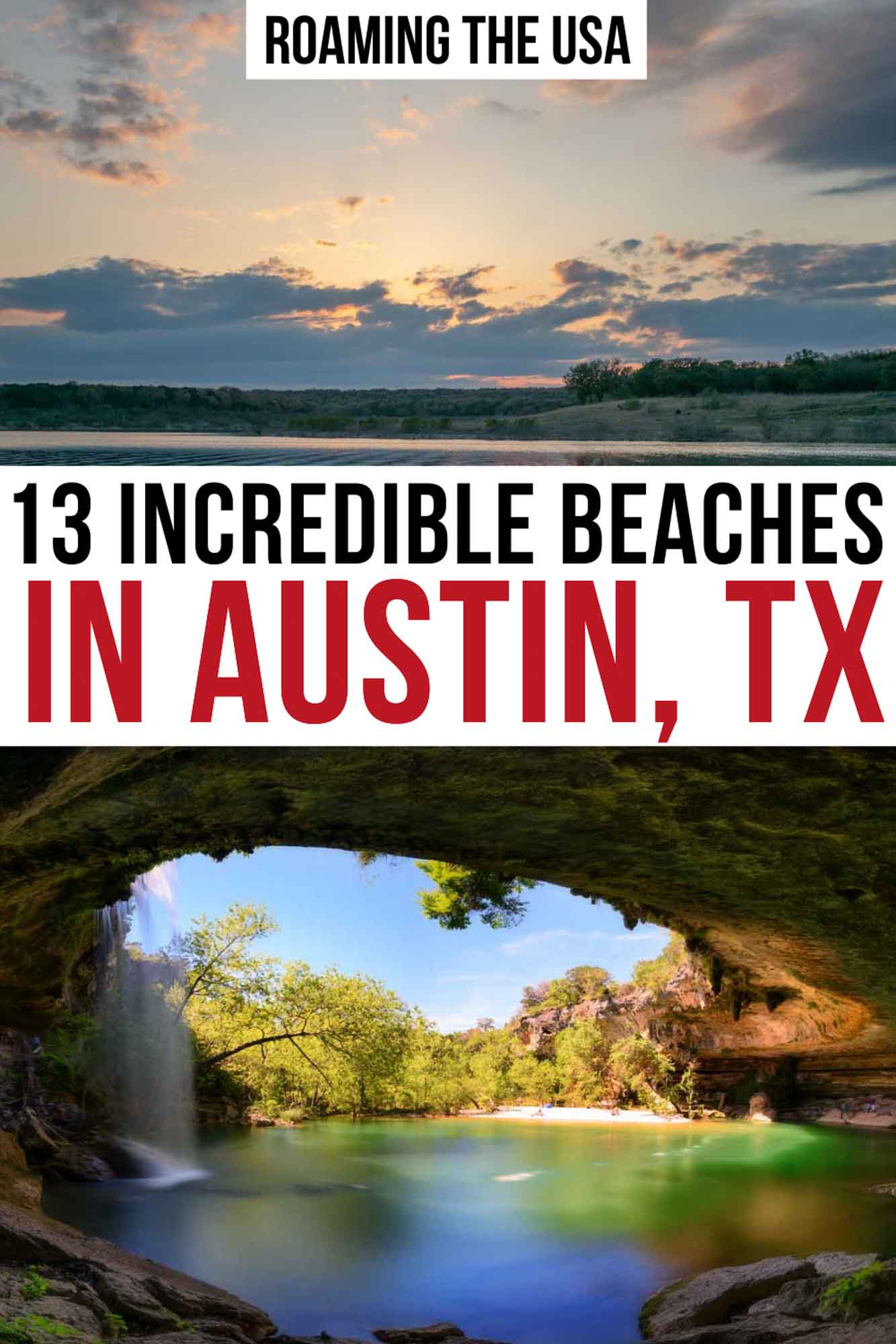 13 Incredible Beaches in Austin (+ Nearby!) - Roaming the USA