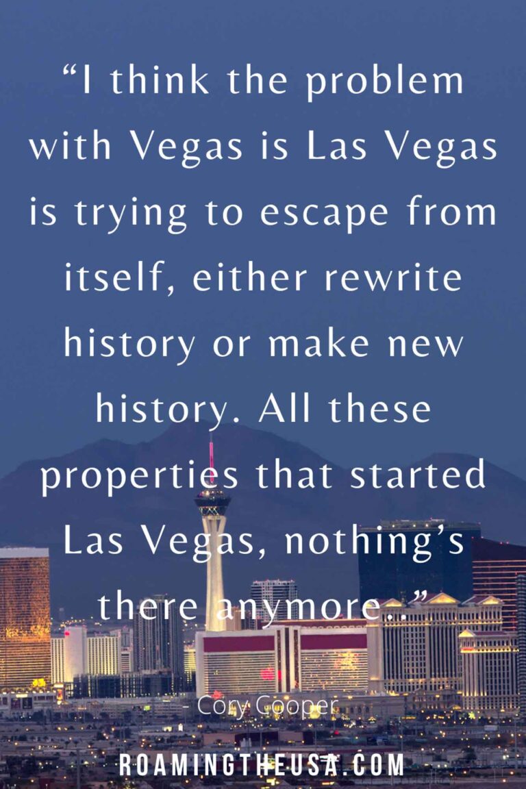 148 Las Vegas Quotes & Clever Las Vegas Instagram Captions - Roaming ...