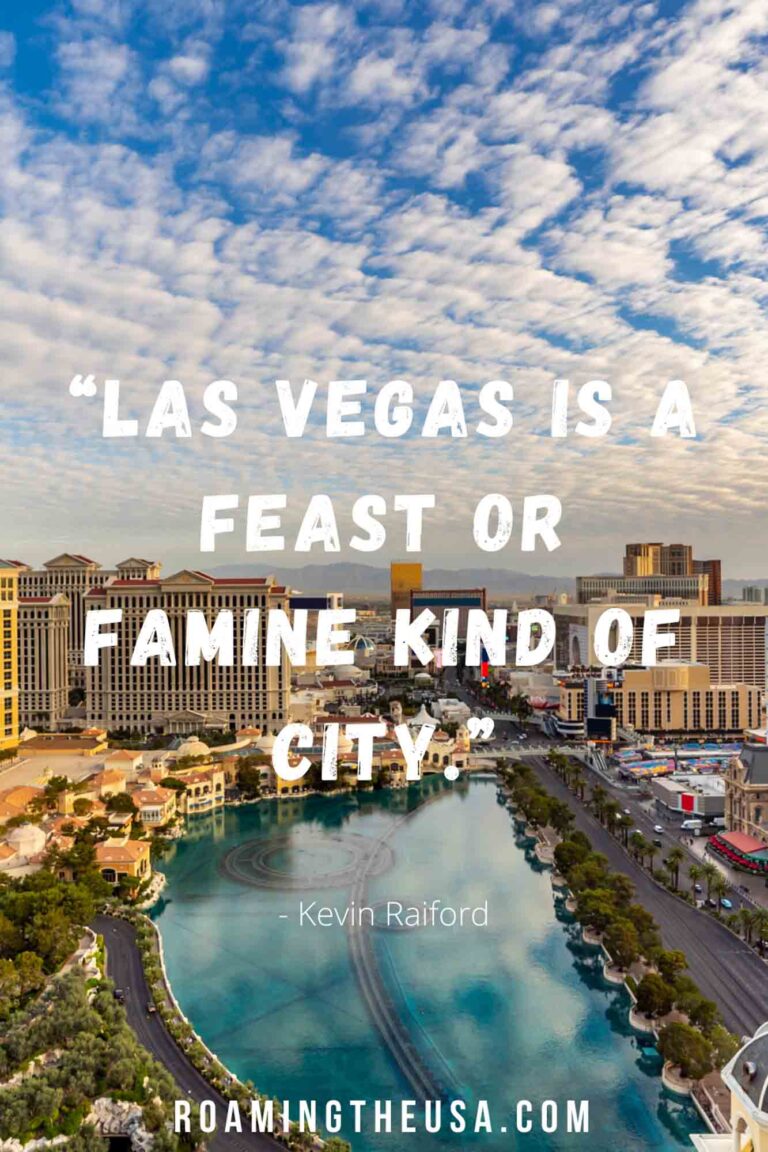 148 Las Vegas Quotes & Clever Las Vegas Instagram Captions - Roaming ...